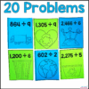 Long Division Games with 1 Digit Divisors – Solve the Room – Earth Day ...