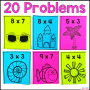 Multiplication Facts – Solve the Room Summer Math Activity – Chloe ...