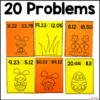 Comparing Decimals Activity – Easter Math 4th and 5th Grade – Solve the ...