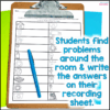 Area and Perimeter Solve the Room Cards – Earth Day Theme Math Activity ...