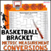 Converting Metric Units – March Math Activities – Measurement Bracket ...