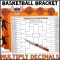 Multiplying Decimals Game – March Math Activities – Basketball Bracket ...
