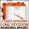 Long Division Practice with 2 Digit Divisors – March Math Activities ...