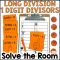 Long Division Games with 1 Digit Divisors – Solve the Room – March ...