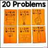 Area and Perimeter Solve the Room Cards – Basketball Theme Math Activity