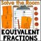 Equivalent Fractions Solve the Room – Basketball Theme – Fractions ...