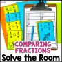 Comparing Fractions – Like Denominators or Numerators Spring Math Solve ...
