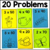 Multiplying Multiples of 10 – Solve the Room Spring Math Games – Chloe ...