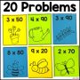 Multiplying Multiples of 10 – Solve the Room Spring Math Games – Chloe ...