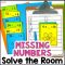 Unknown Number in Multiplication & Division Equations Solve the Room ...