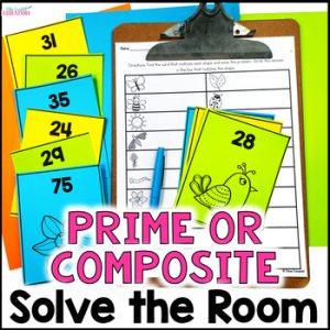 Prime and Composite Numbers – Solve the Room Spring Math Games – Chloe ...