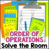Order of Operations – Solve the Room Spring Math Games – 5th Grade ...