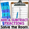 Adding and Subtracting Fractions with Unlike Denominators – Winter Math ...