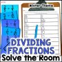 Dividing Fractions Game – Solve the Room – Winter Math Center – Chloe ...