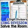 Long Division Games with 2 Digit Divisors Solve the Room – Winter Math ...