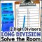 Long Division Games with 2 Digit Divisors Solve the Room – Winter Math ...