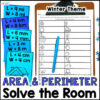 Area and Perimeter Activity – Winter Math Solve the Room – Measurement ...