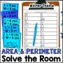 Area and Perimeter Activity – Winter Math Solve the Room – Measurement ...