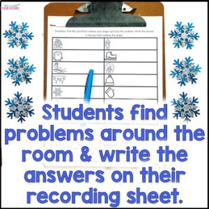 Area and Perimeter Activity – Winter Math Solve the Room – Measurement ...