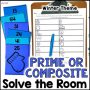 Prime and Composite Numbers – Solve the Room Winter Math Activity ...