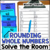 Rounding to the Nearest Ten & Hundred 3rd Grade Math Winter Theme Solve ...