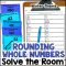 Rounding to the Nearest Ten & Hundred 3rd Grade Math Winter Theme Solve ...