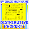 Factoring using the GCF Distributive Property Activity Grade 6 Math ...