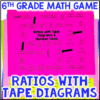 Tape Diagram Ratios Game – Double Number Line – Proportional ...