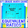 Equivalent Ratios Game for 6th Grade Review – Equivalent Ratio Practice ...