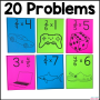 Multiplying Fractions by Whole Numbers – Solve the Room – Math Scoot