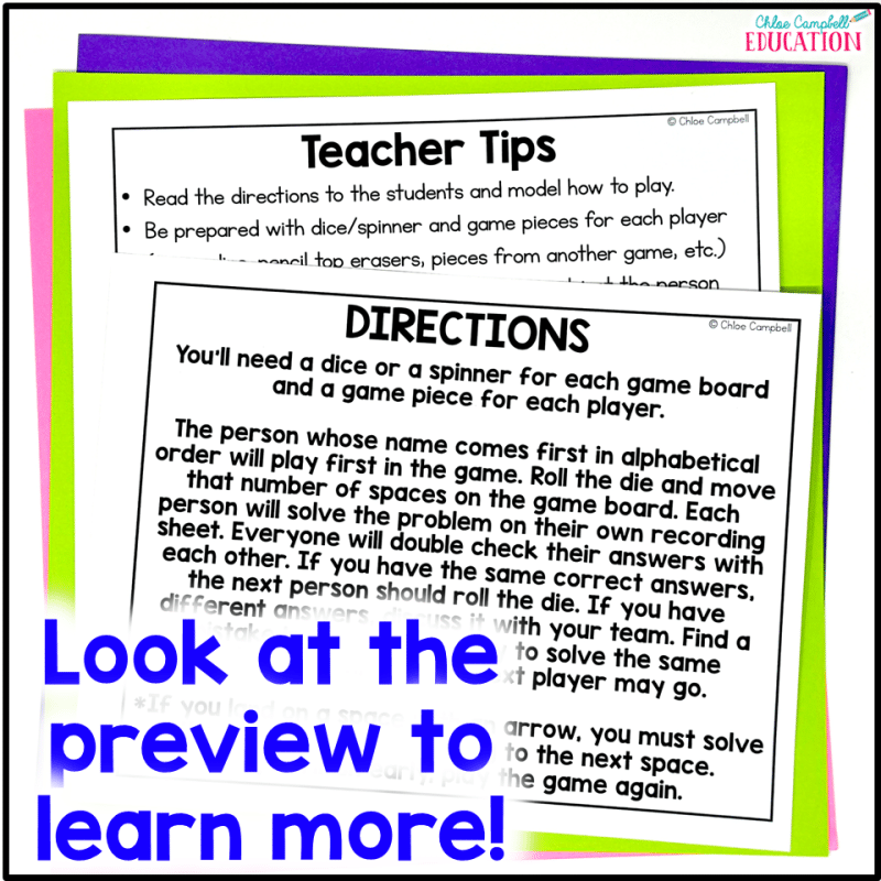 Measurement Conversions 6th Grade – Metric and Customary Units – Word ...