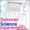 Summer STEM Easy Science Experiments – End of the Year Science ...