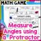 Measure Angles With a Protractor Center Activity 4th Grade Measurement ...
