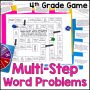 Multi Step Word Problems Game – Multiply Divide Add Subtract Math ...