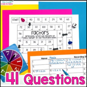 Finding Factor Pairs to 100 Worksheet Multiplication Facts Fluency ...