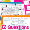 Factors & Multiples Game Multiplication Facts Review Game & Worksheet ...