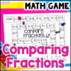Comparing Fractions in 4th Grade Game Compare Fractions Review Activity ...