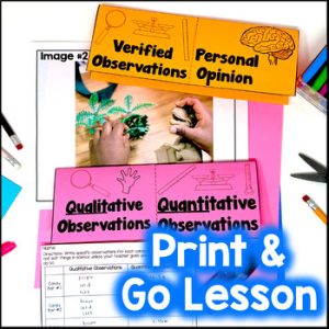 Making Observations in Science – Scientific Inquiry Qualitative vs ...