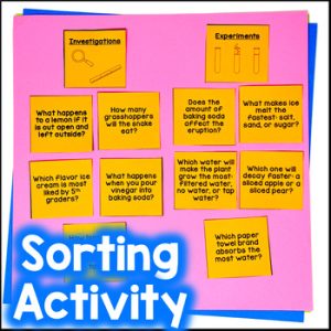 Experiment & Investigation – Paper Airplane Scientific Method Hands On ...
