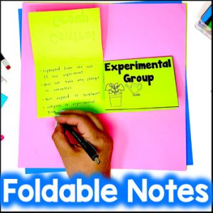 Nature of Science Lesson Control & Experimental Group Scientific Method ...