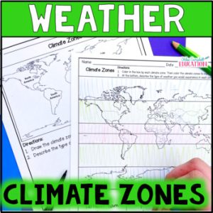 Climate Activities – Weather and Climate Zones – Polar Tropical ...