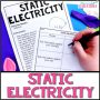 Static Electricity Experiment Activities & Worksheets Forms of Energy ...