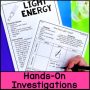 Light Energy – Forms of Energy Activity for Reflection Refraction ...