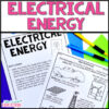 Electrical Energy Forms of Energy Worksheets & Lesson Kinetic Potential ...