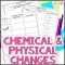 Physical & Chemical Changes in Matter Activities States of Matter ...