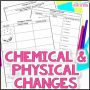 Physical & Chemical Changes in Matter Activities States of Matter ...