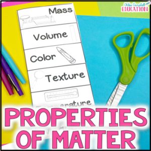 Physical Properties of Matter Solids Liquids & Gases Activities ...