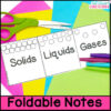 Solid Liquid and Gases Worksheet Activities – States of Matter Lesson ...