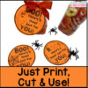 Halloween Student Gift Tags for Goody Bags Fall Party – Boo Gram Staff ...