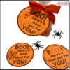 Halloween Student Gift Tags for Goody Bags Fall Party – Boo Gram Staff ...